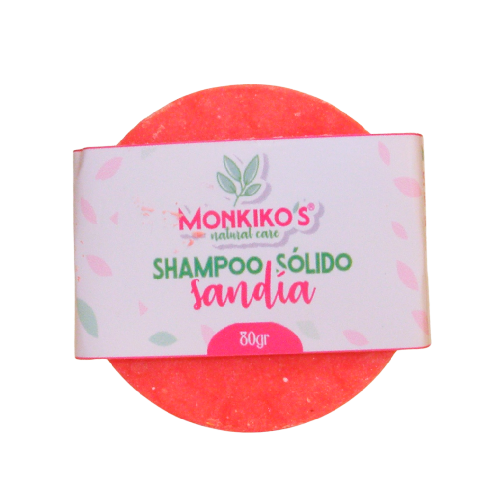 Shampoo Sandia 80 g - Monkiko's Natural Care